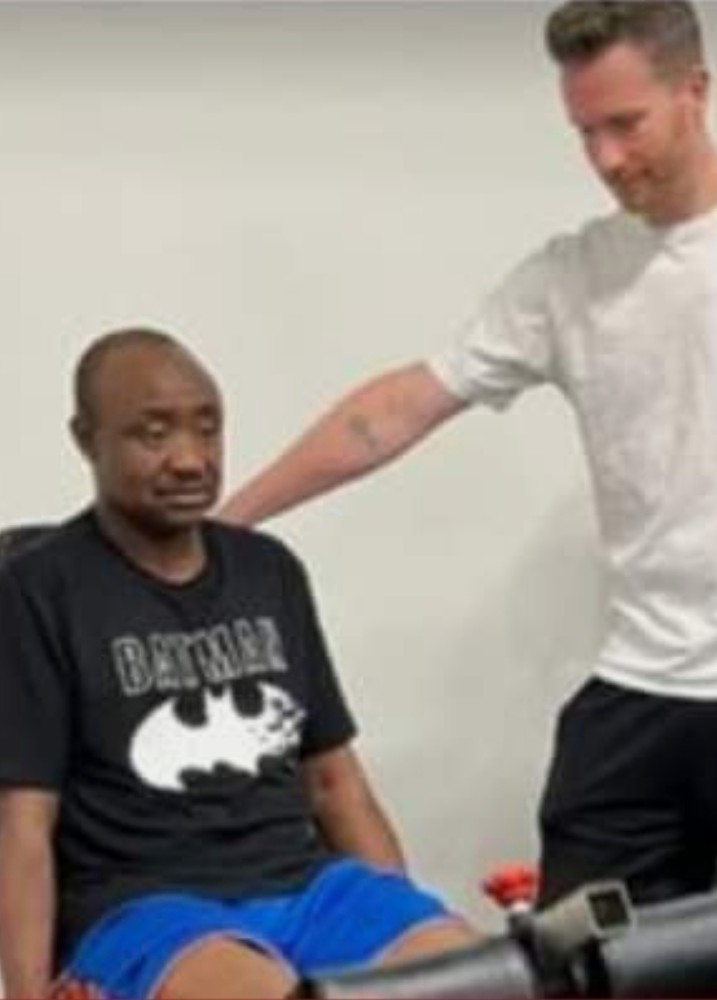 Nigerian Football Star, Tijani Babangida undergoes Rehabilitation in ...